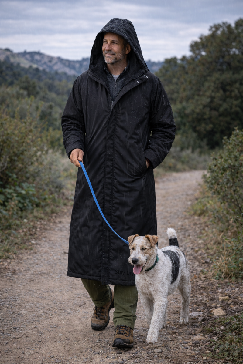 Men’s Waterproof Dog Walking Coat | Stay Dry stylish and warm