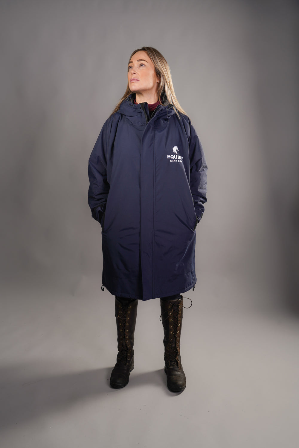 Women's Stay Dry Equine 20,000mm Waterproof Equestrian Coat with Fleec